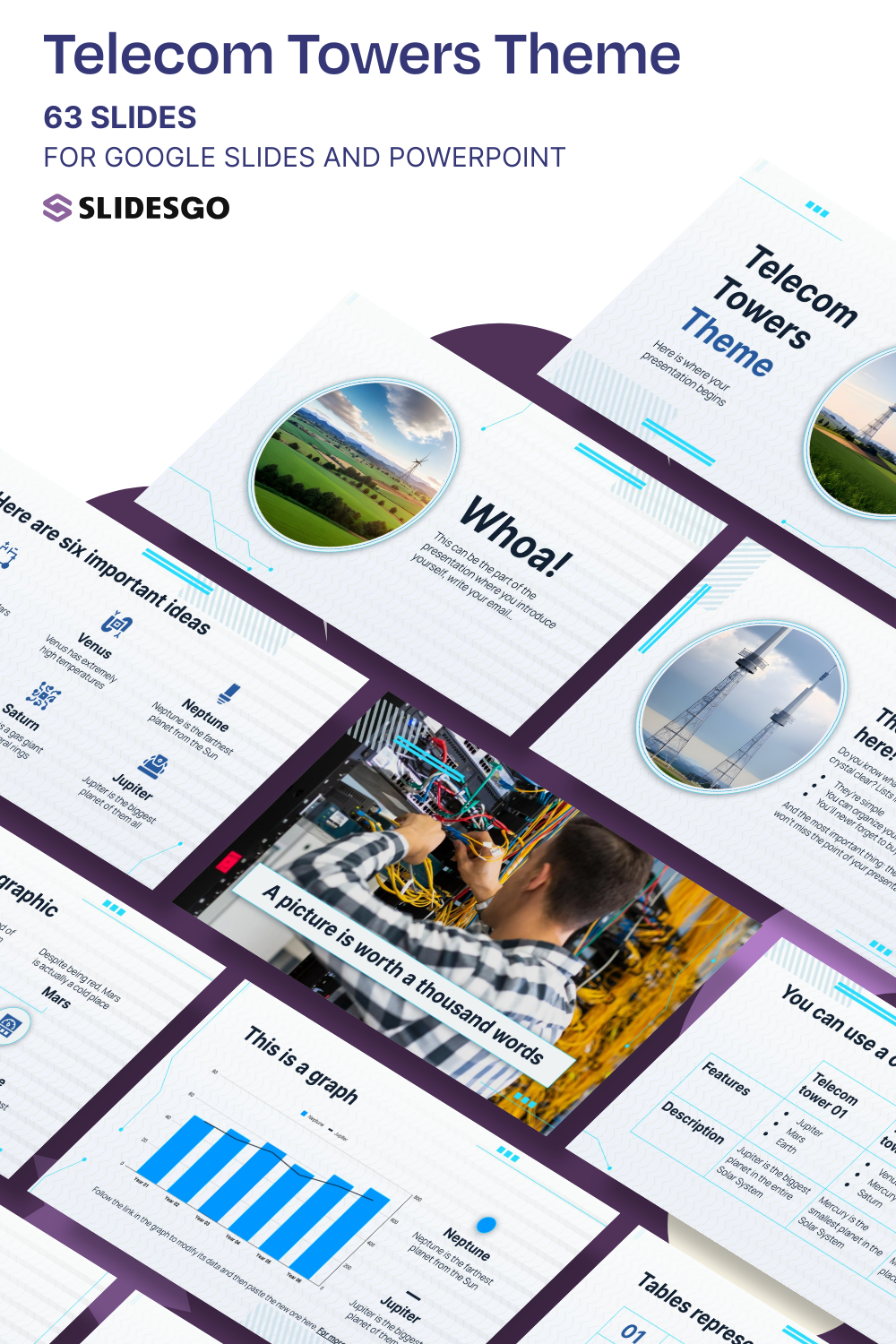 Telecom Towers Theme Presentation