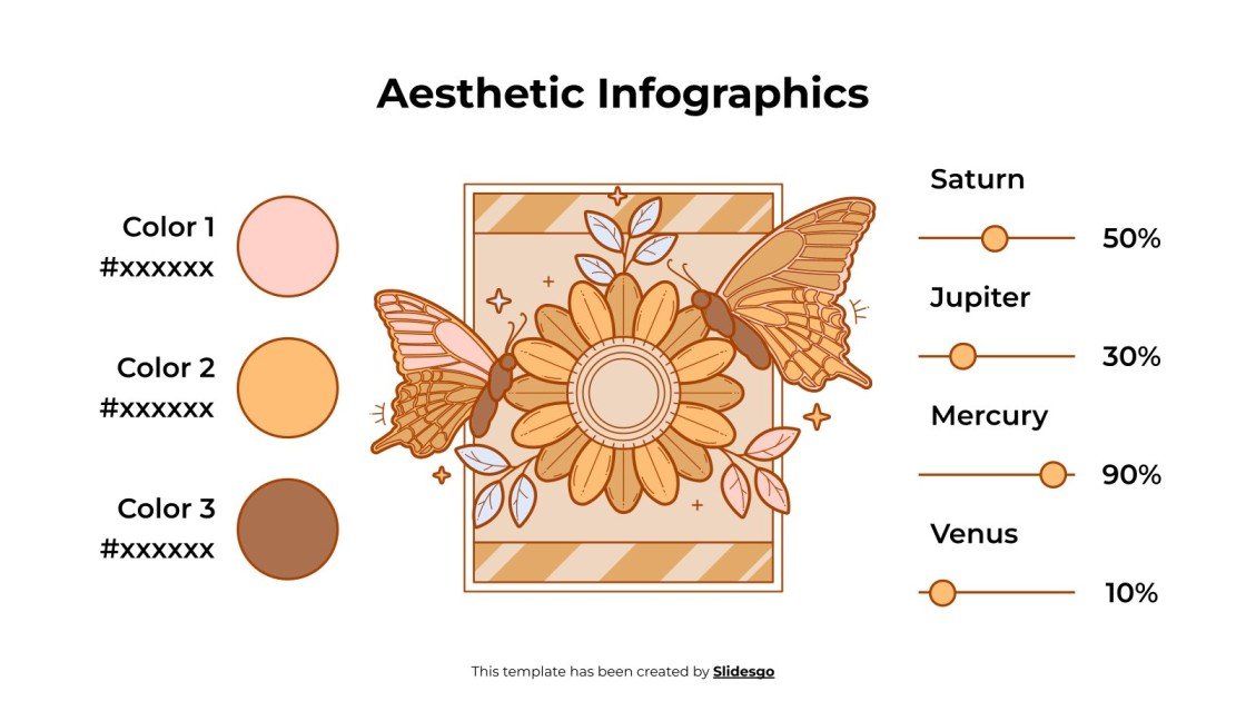 Aesthetic Infographics Template
