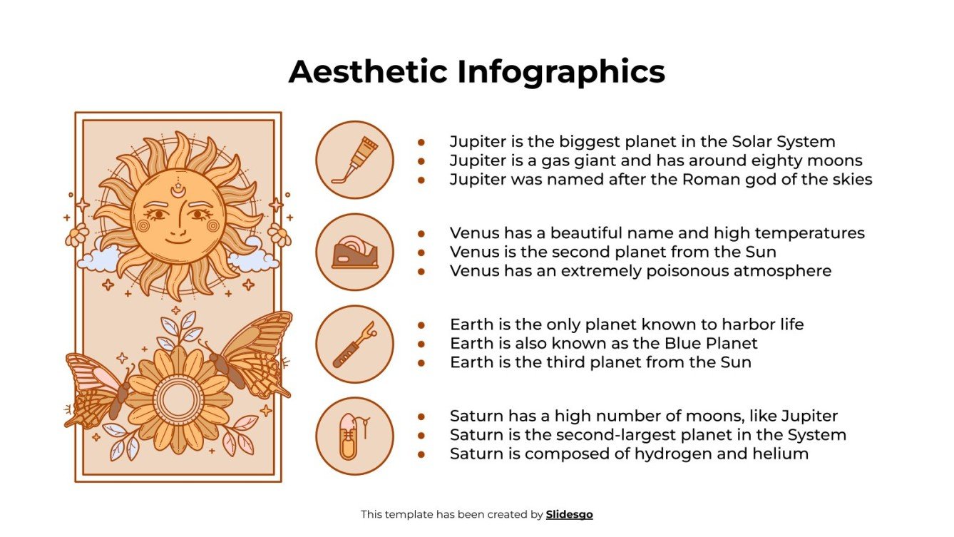 Aesthetic Infographics Template