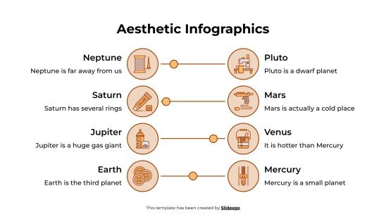 Aesthetic Infographics Template