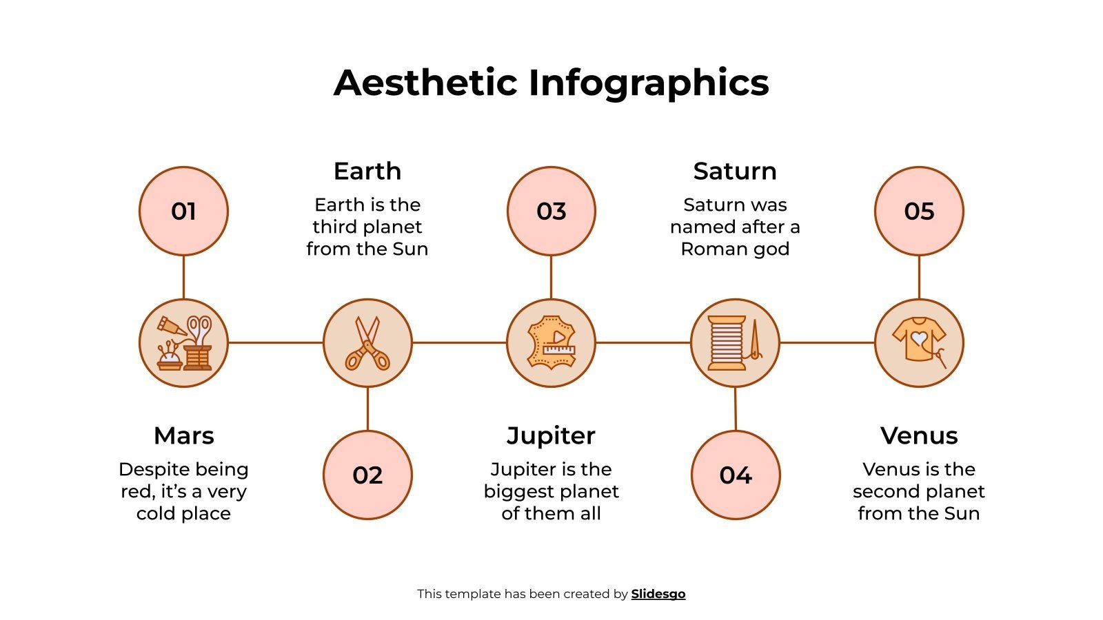 Aesthetic Infographics Template