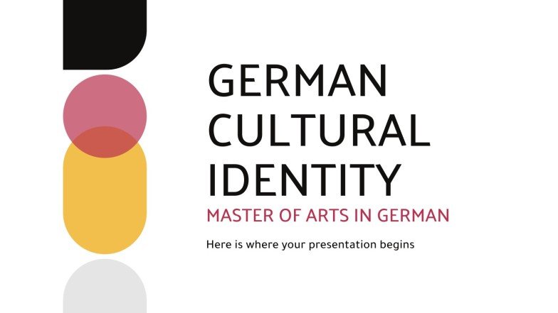 Apresentação Identidade cultural alemã - Mestrado em alemão