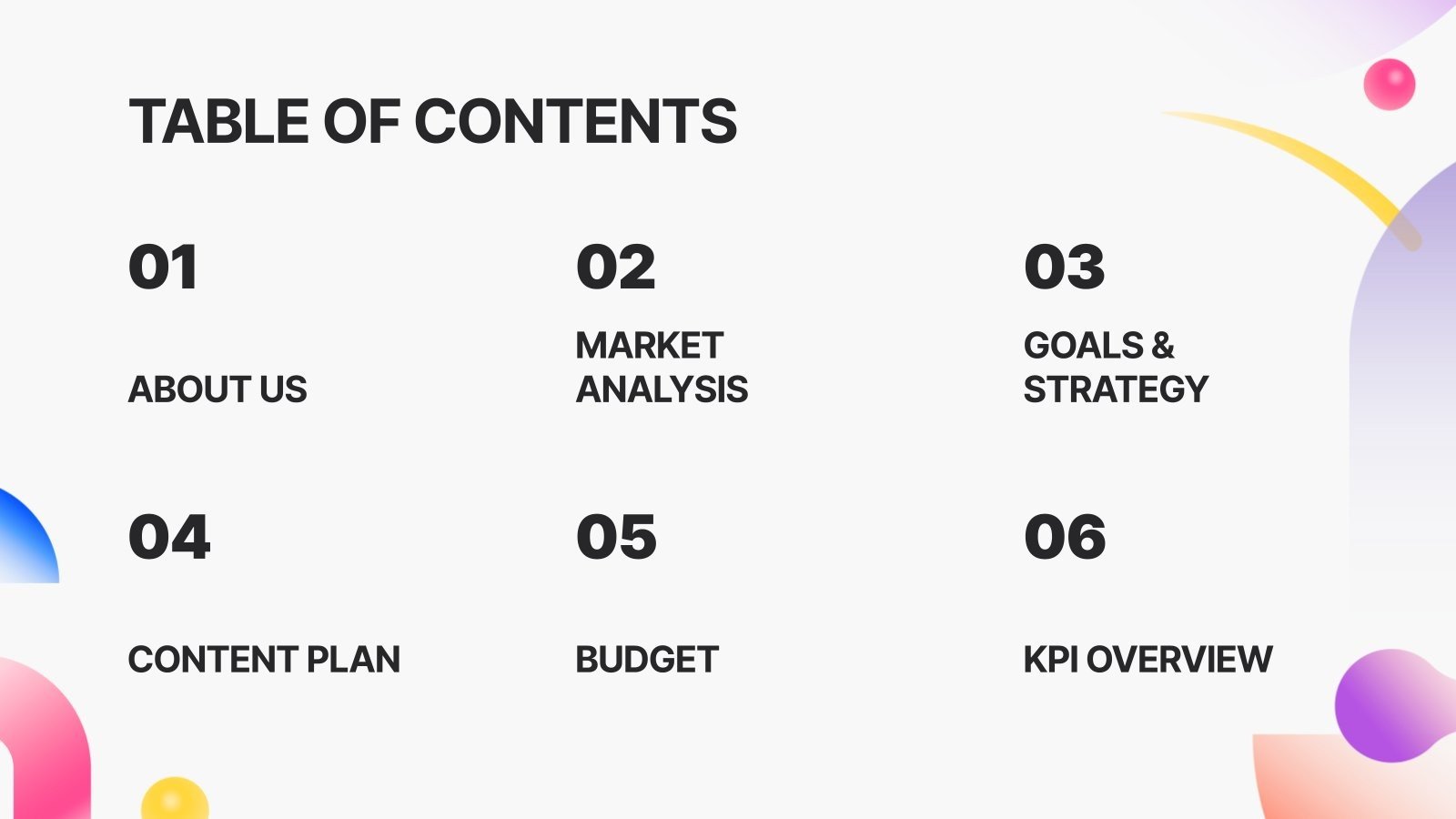 Design Inspiration Marketing Plan Presentation