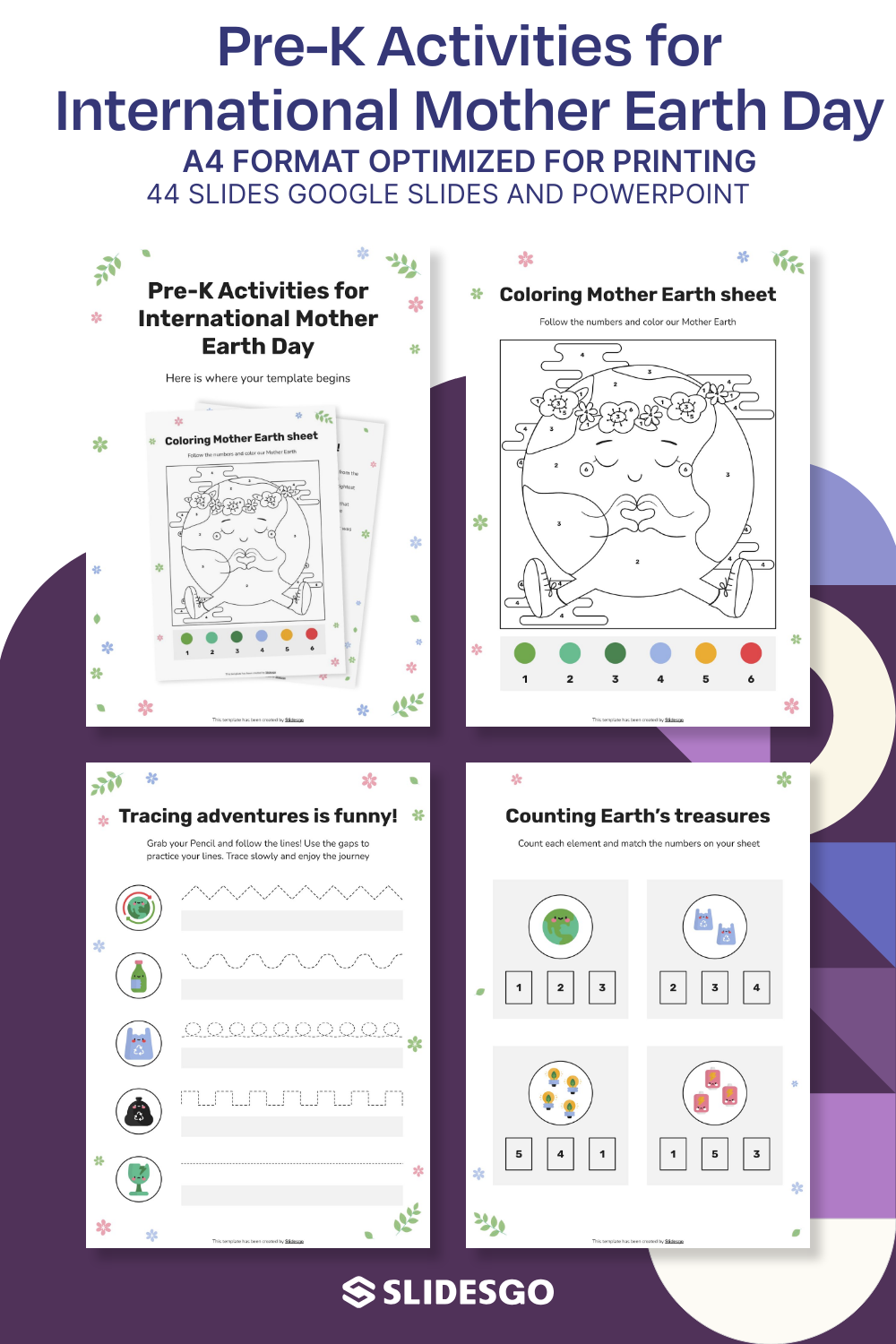 Pre-K Activities for International Mother Earth Day