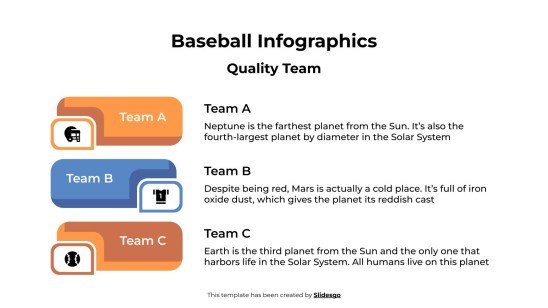 Baseball Infographics Template