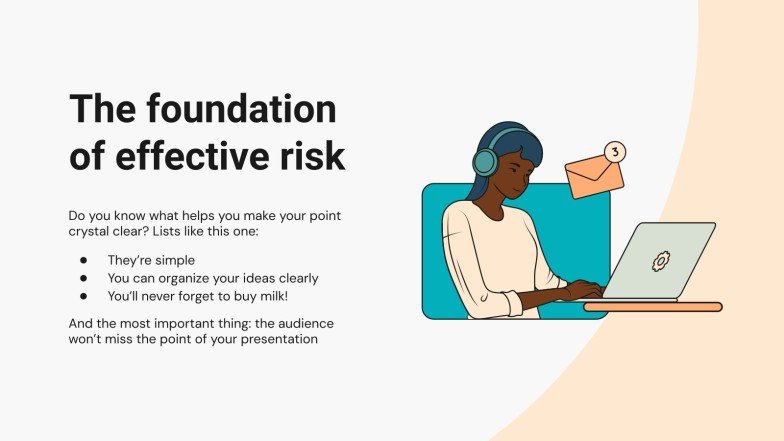 7 Steps Of Risk Management Process for Business Presentation