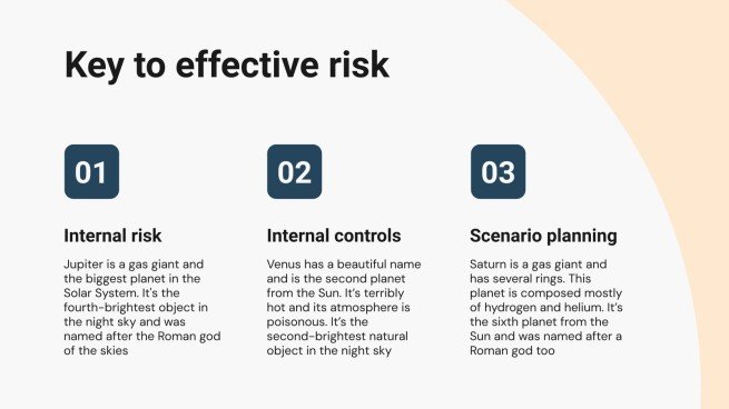 7 Steps Of Risk Management Process for Business Presentation