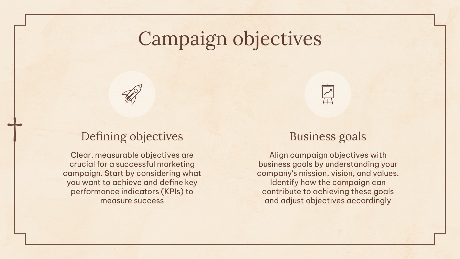 Christian Cross Background Campaign Presentation