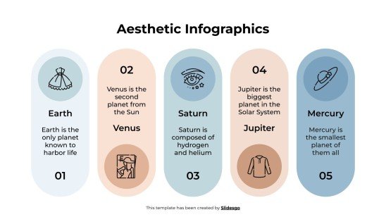 Aesthetic Infographics Template