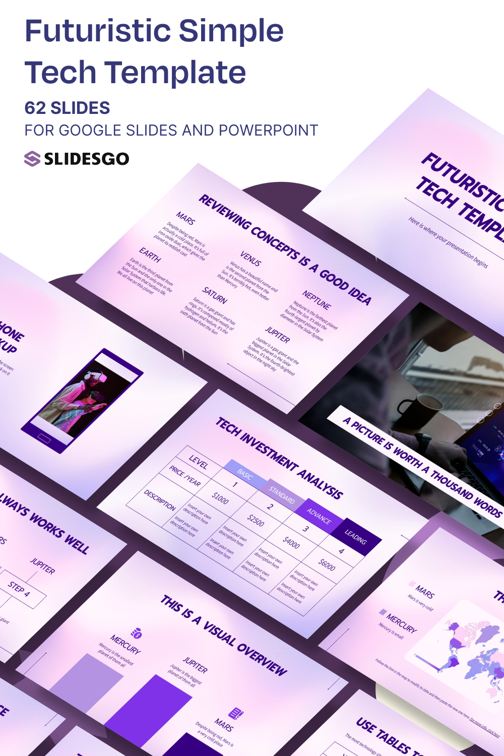 Futuristic Simple Tech Template