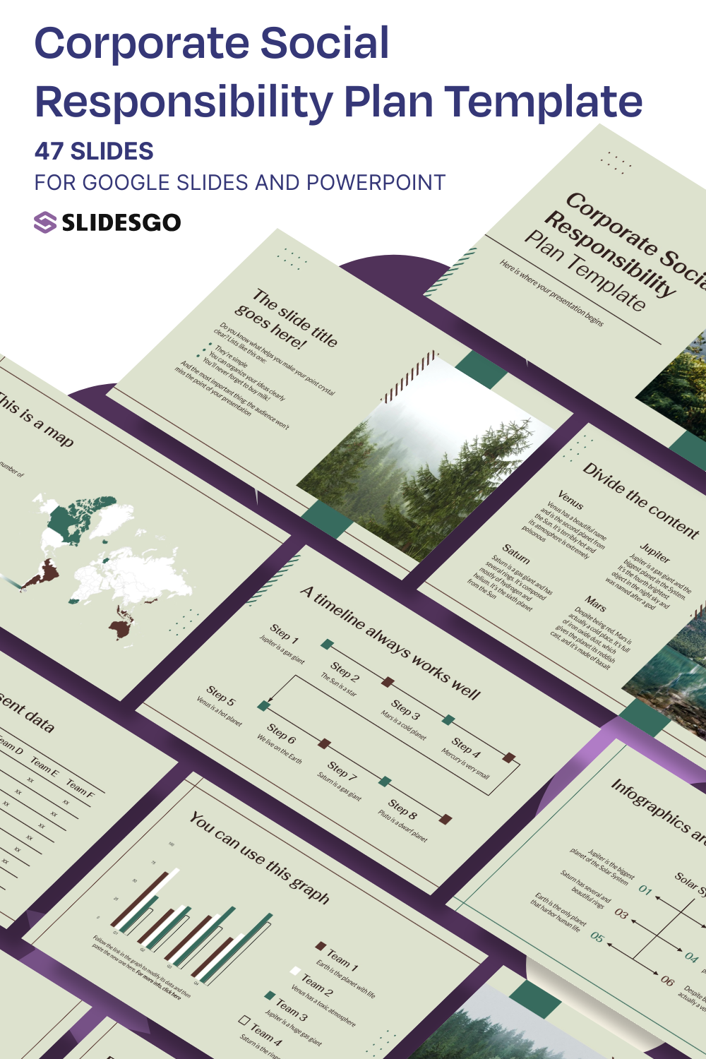 Corporate Social Responsibility Plan Template