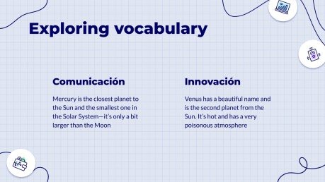 Media and Technology Vocabulary - Spanish - Presentation