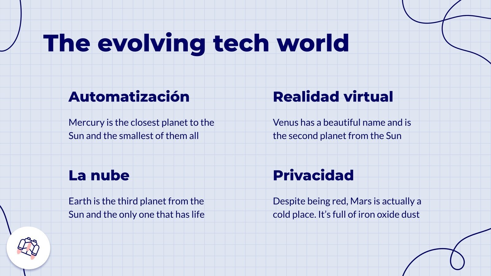 Media and Technology Vocabulary - Spanish - Presentation