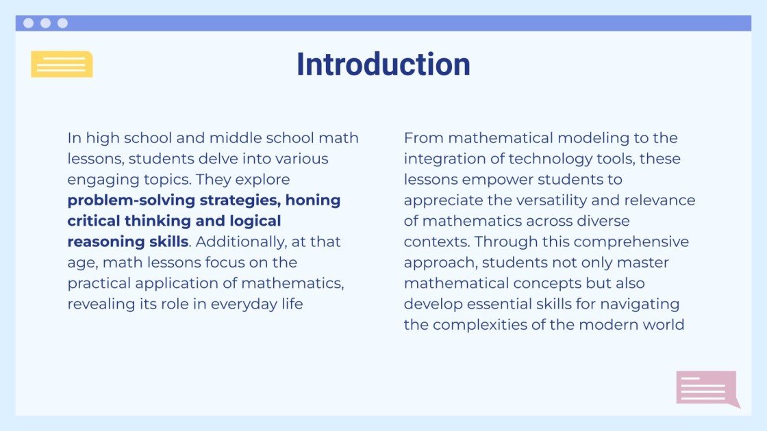 Data Analysis and Statistics - 9th Grade Presentation