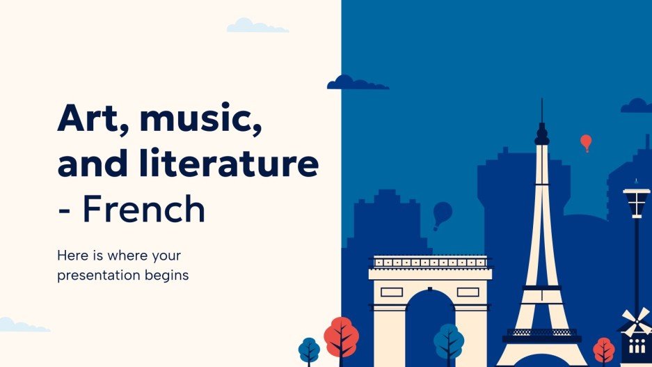 Free Google Slides and PowerPoint Templates on Paris