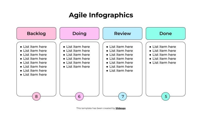 Agile Infographics Template