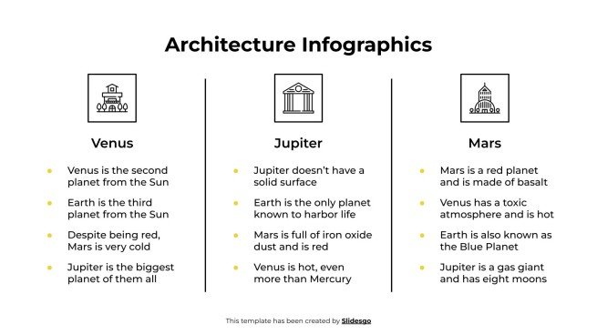 Architecture Infographics Template