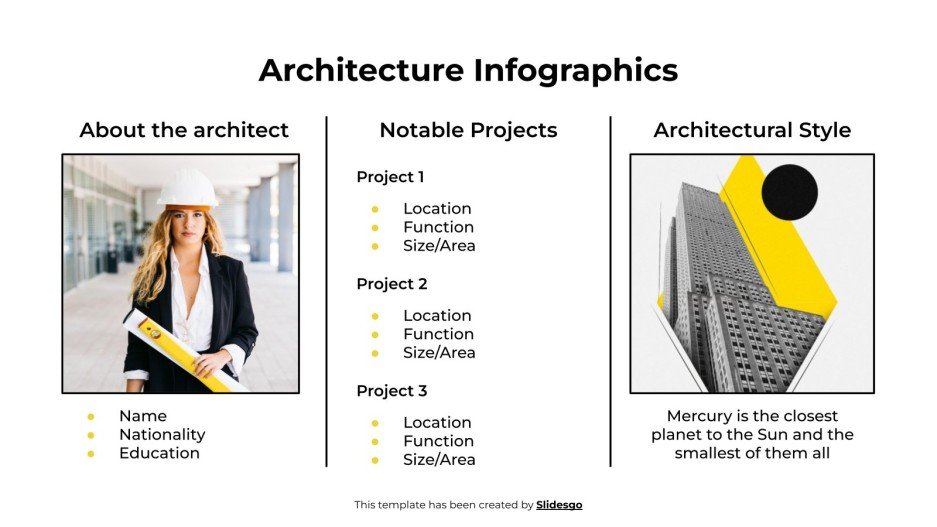 Architecture Infographics Template