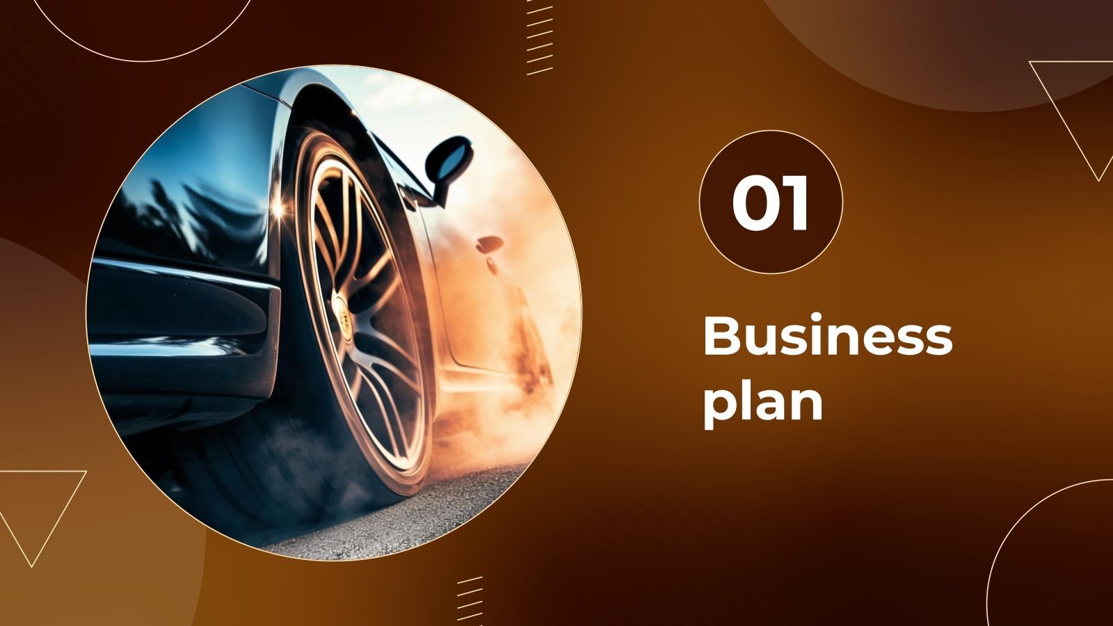 Automotive Industry Business Plan Presentation
