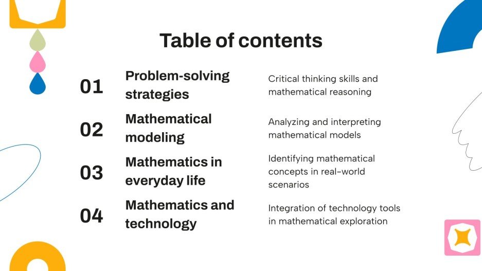 Mathematical Modeling and Problem-solving - 8th Grade