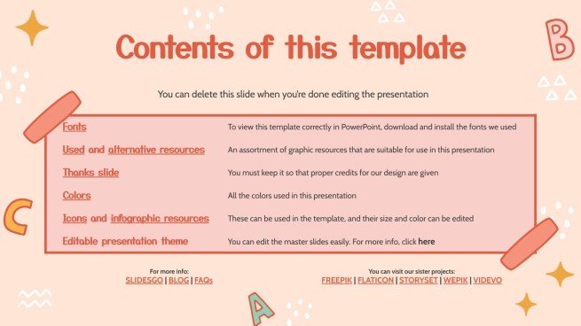 Cute Doodle Gifs Lesson | Google Slides & PowerPoint