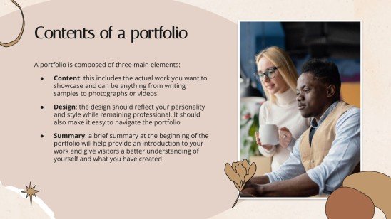 Old Paper Texture Portfolio Presentation