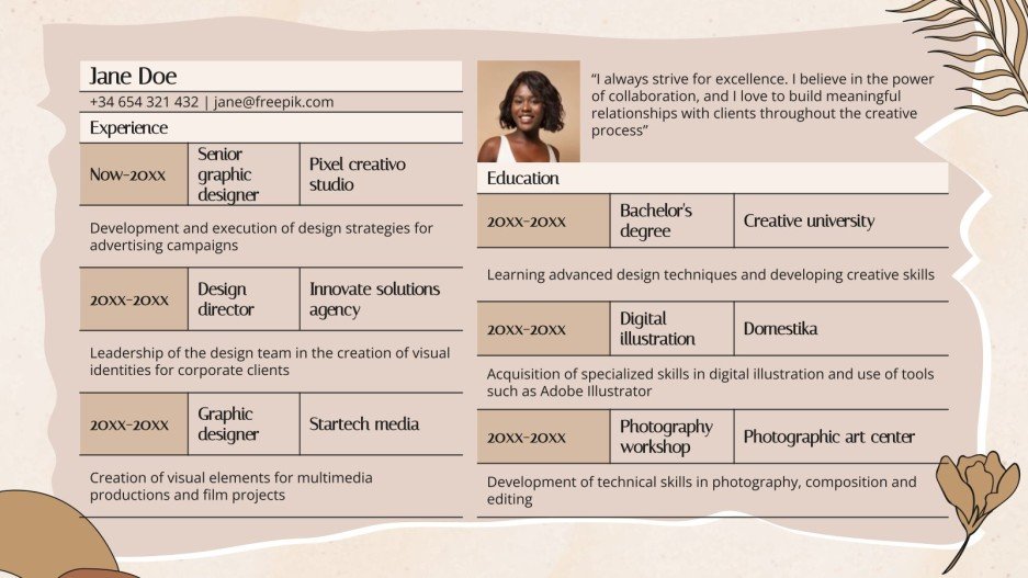 Old Paper Texture Portfolio Presentation