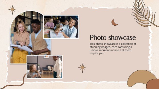 Old Paper Texture Portfolio Presentation