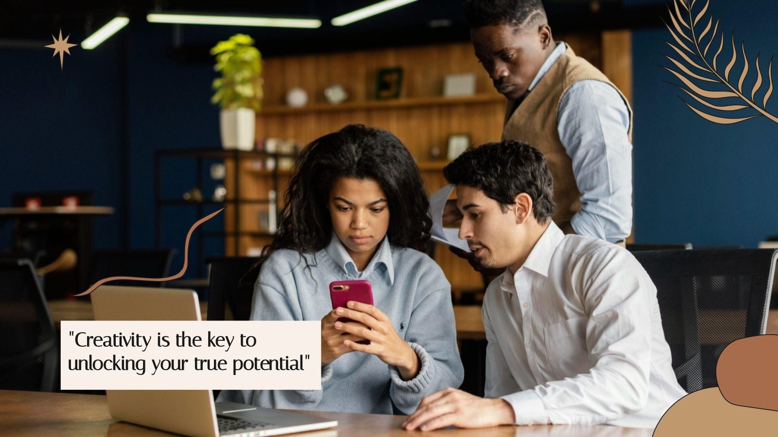 Old Paper Texture Portfolio Presentation