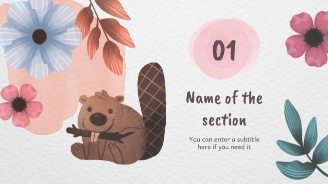 Cute Spring Animals | Google Slides & PowerPoint