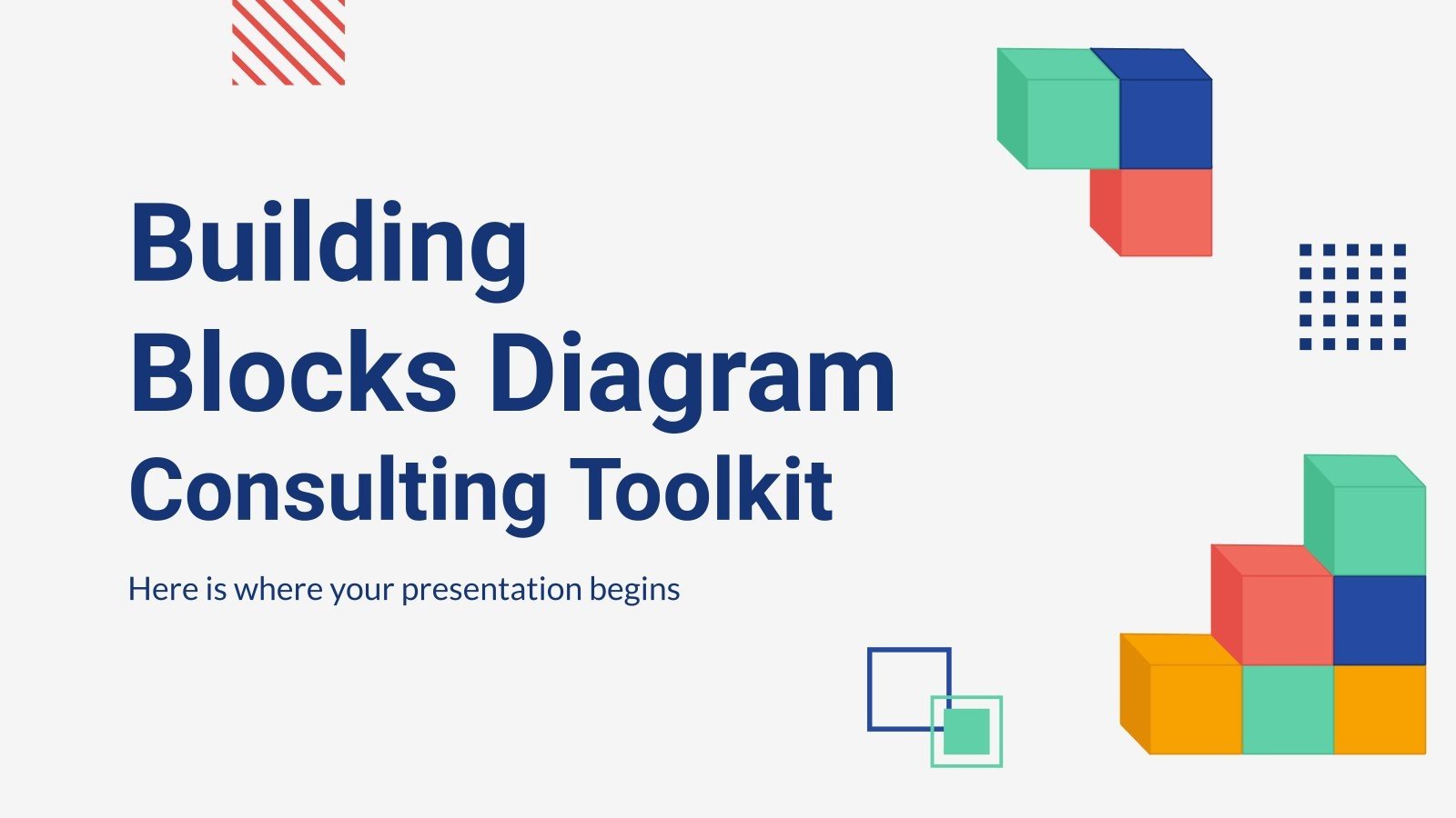 Building Blocks Diagram Consulting Toolkit