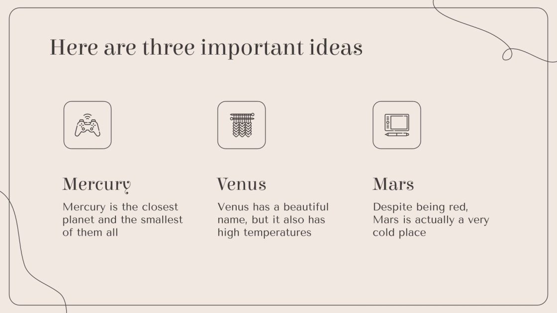 Cool Elegant Linear Theme | Google Slides & PPT