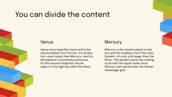 Building Blocks Pattern for Marketing Presentation