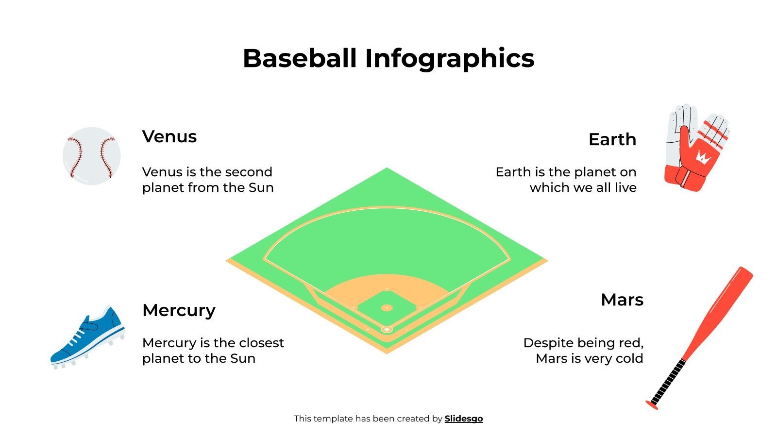 Baseball Infographics Template