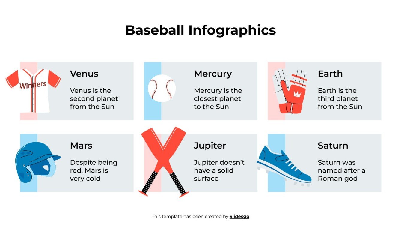 Baseball Infographics Template