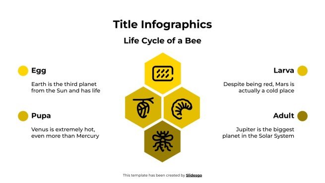 Bee Infographics Template