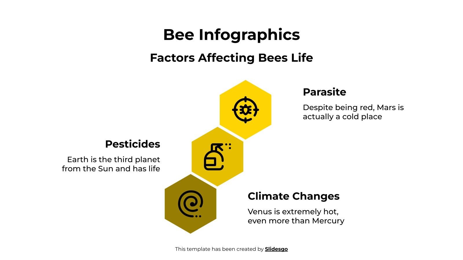 Bee Infographics Template