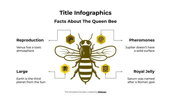 Bee Infographics Template