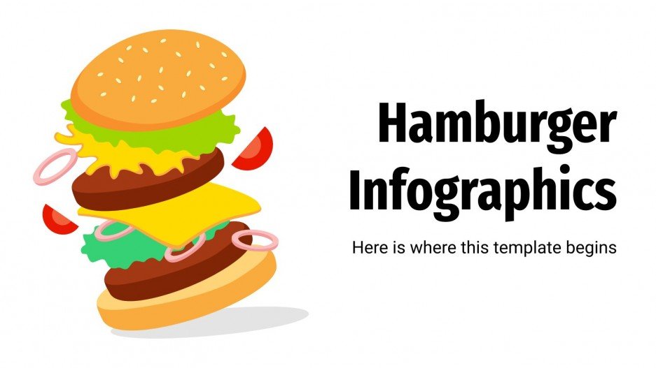 Hamburger Infographics | Google Slides and PPT template