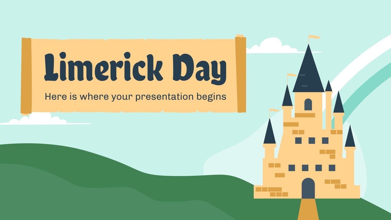 Día del Limerick | Plantilla para Google Slides y PPT
