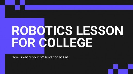 Free Google Slides and PowerPoint Templates on robots