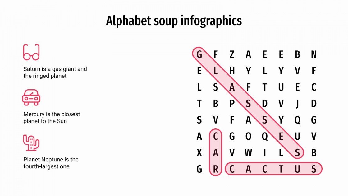 Alphabet Soup Infographics | Google Slides & PowerPoint