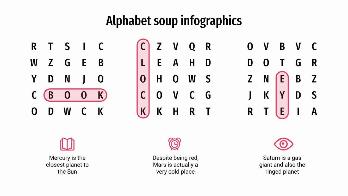Alphabet Soup Infographics | Google Slides & PowerPoint