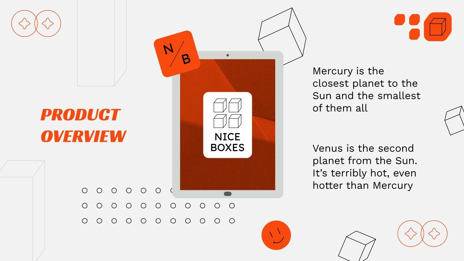 Nice Boxes Pitch Deck | Google Slides & PPT template