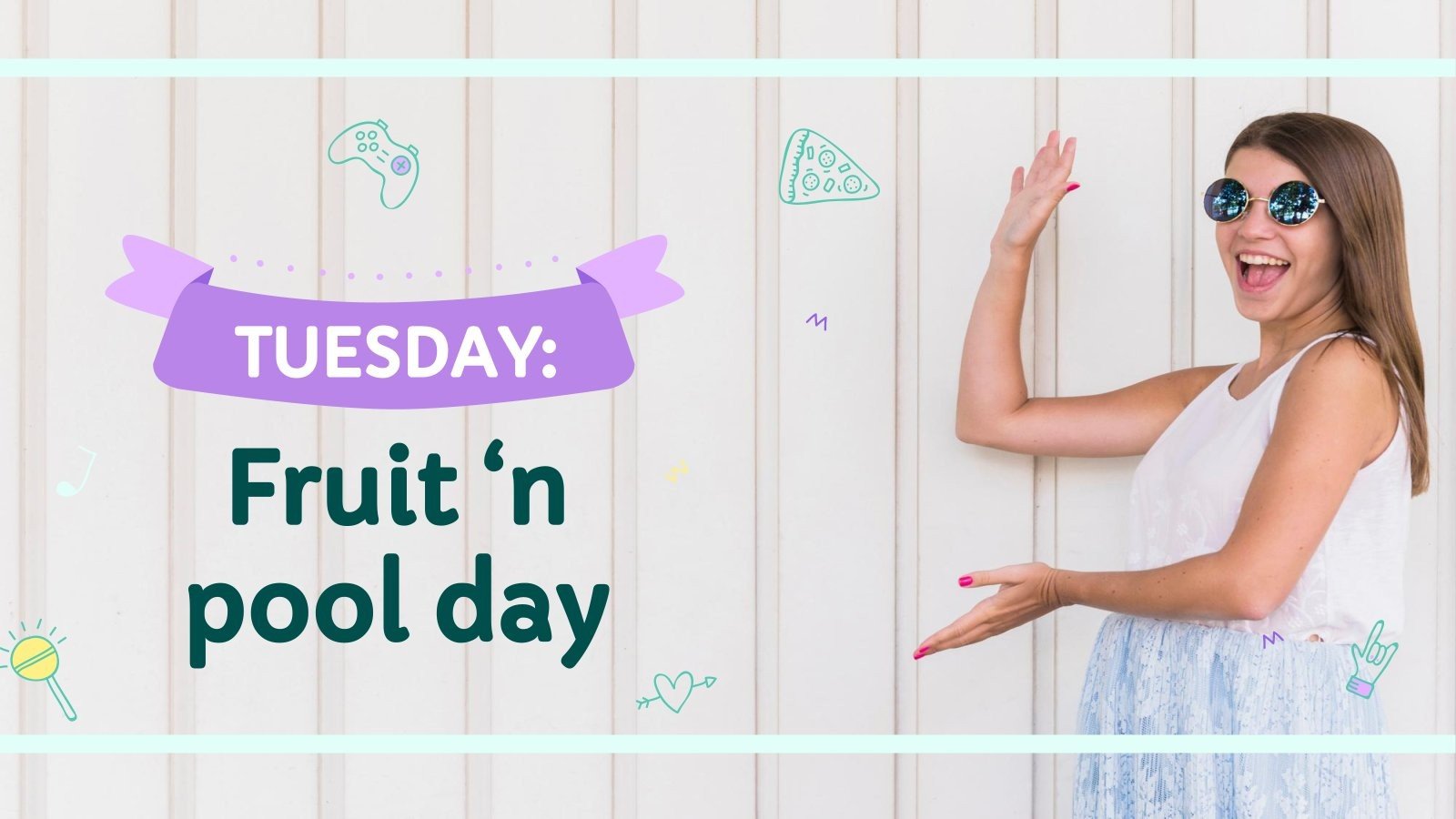 June Daily Slides | Google Slides and PowerPoint theme