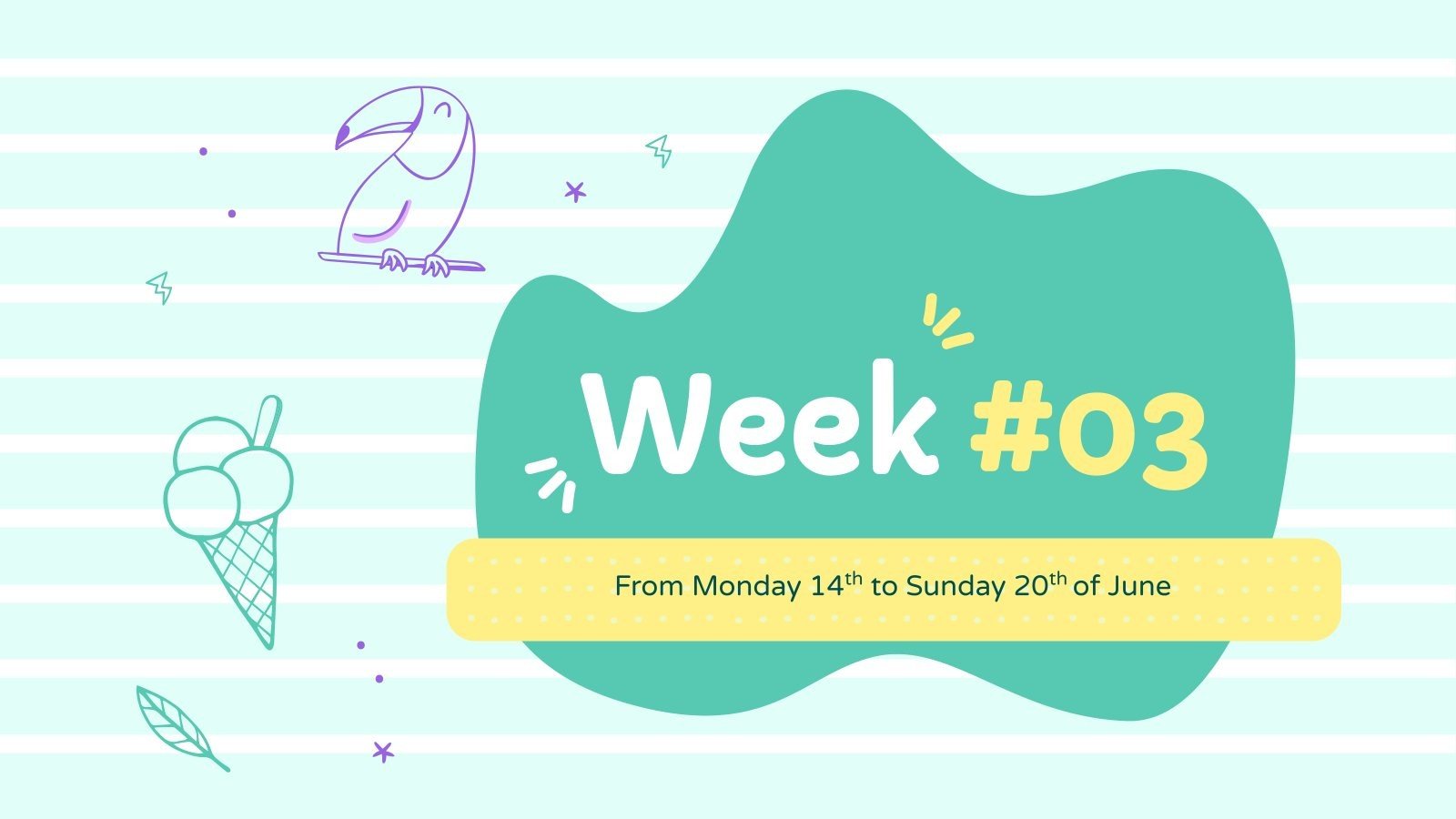 June Daily Slides | Google Slides and PowerPoint theme