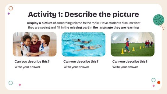 Sports and Leisure Activities - German - 2nd Grade