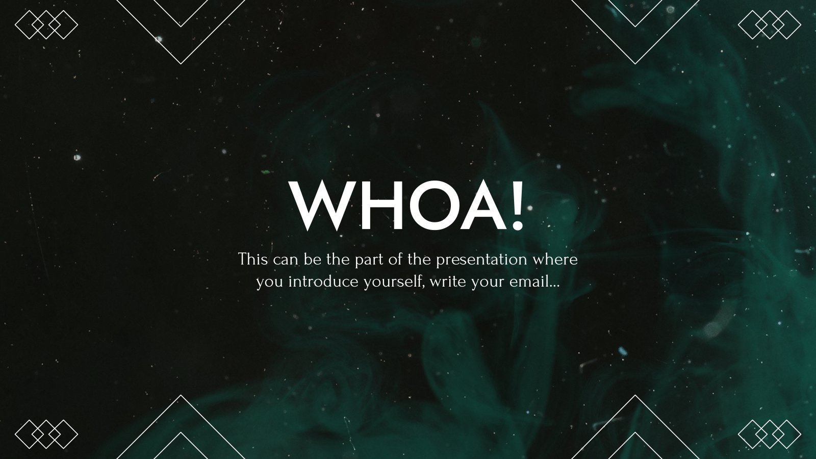 Smokey Backgrounds Theme Presentation