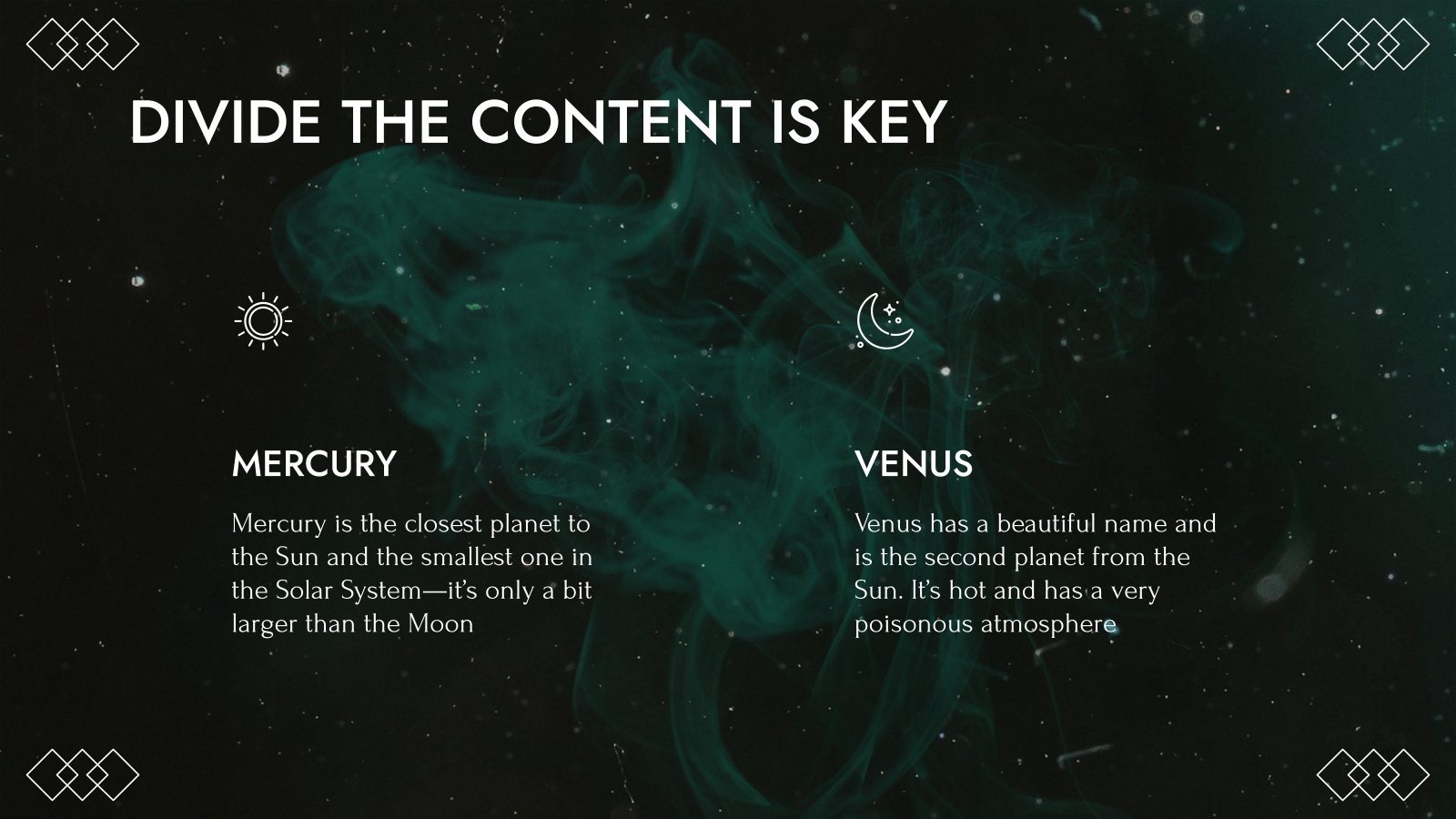 Smokey Backgrounds Theme Presentation