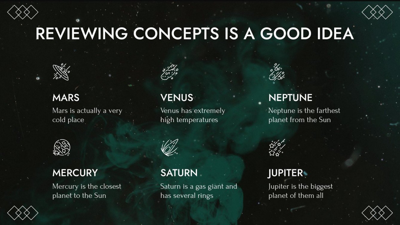 Smokey Backgrounds Theme Presentation